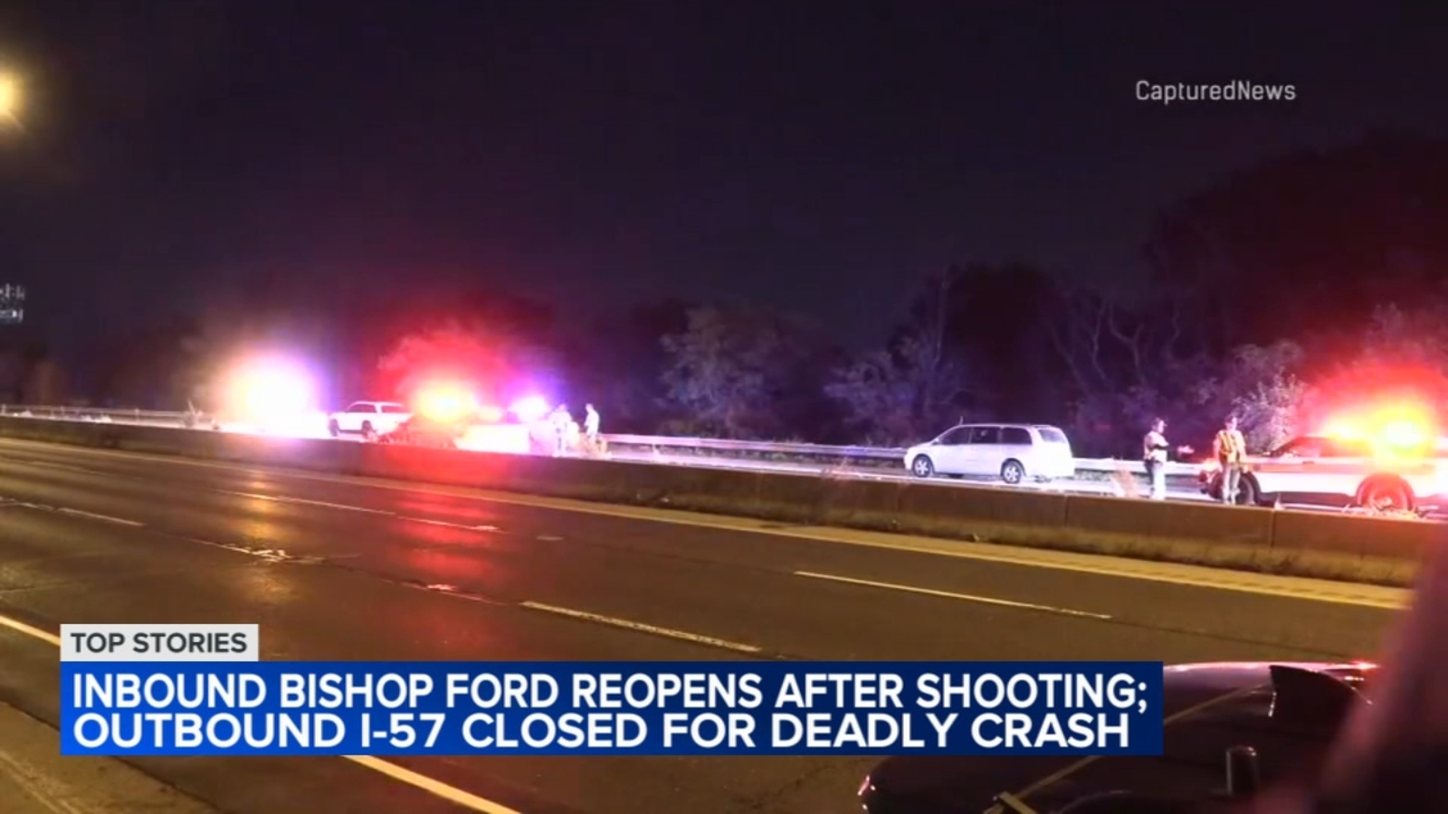 I-94 traffic: Bishop Ford Freeway shooting prompts road closures near 159th Street in South ...