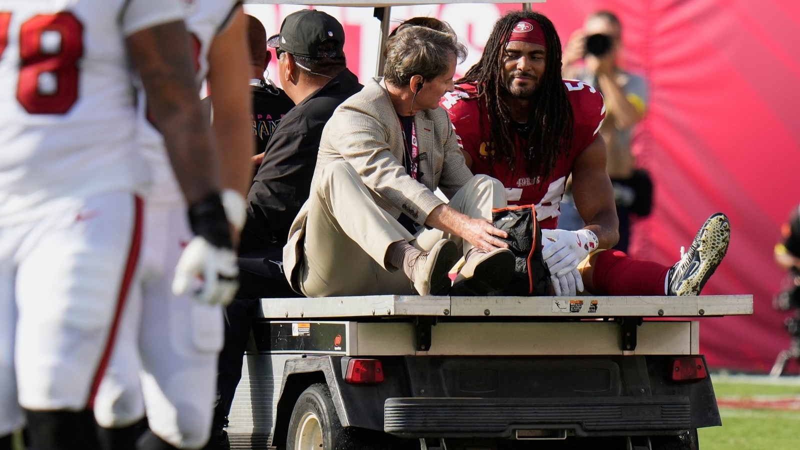 San Francisco 49ers lose top linebacker Fred Warner to season-ending ...