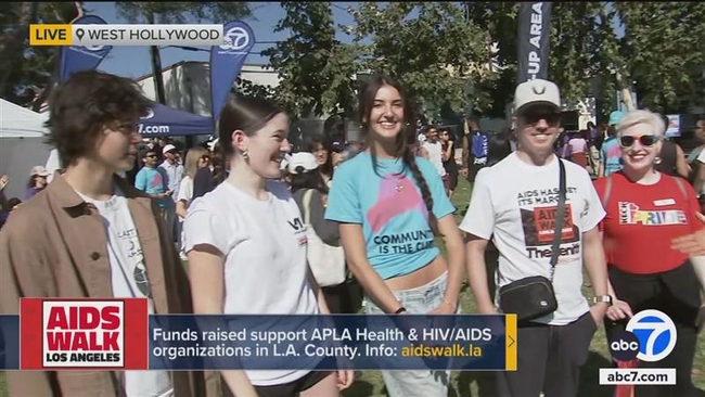 41st AIDS Walk LA steps out with "Community Is the Cure" message - ABC7 ...
