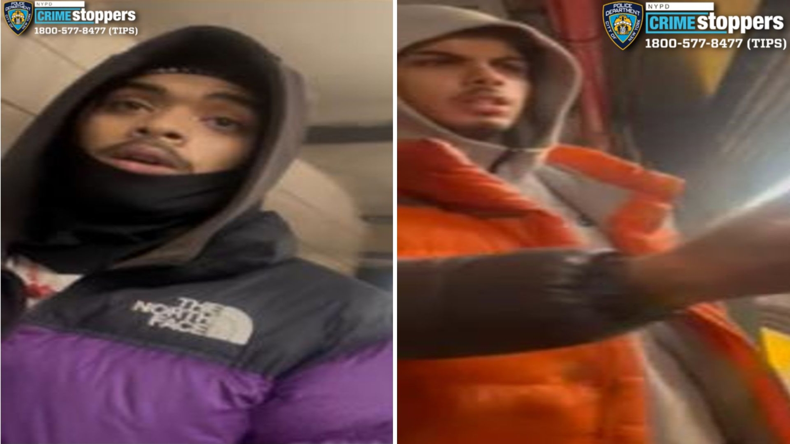 Police searching for suspects after man slashed, another pushed onto ...