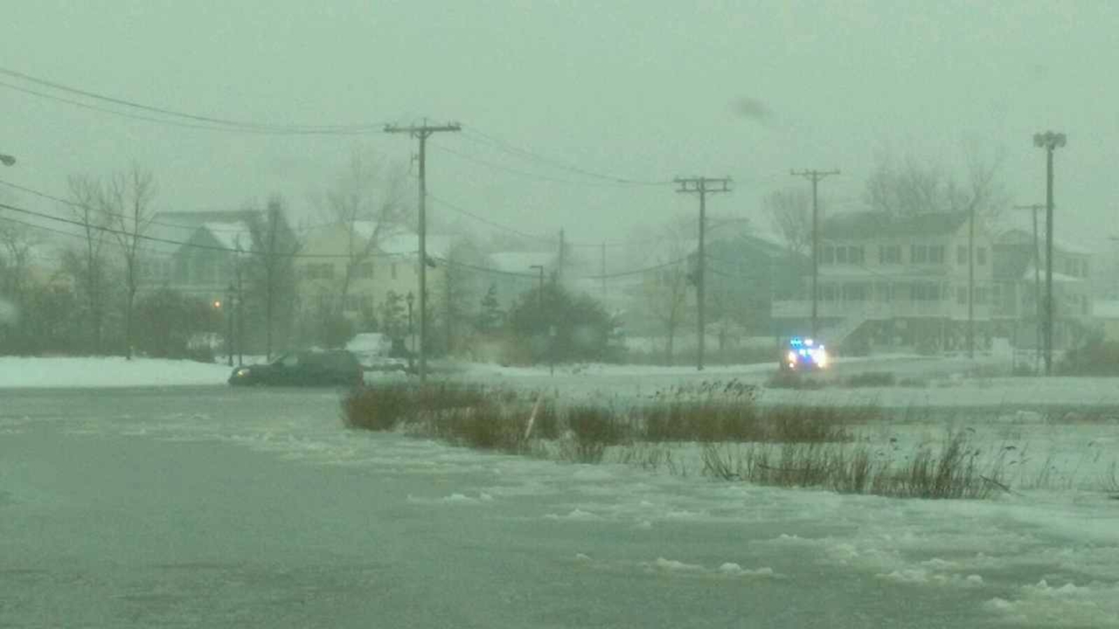 Nor'easter causes some coastal flooding in New Jersey, Long Island ...
