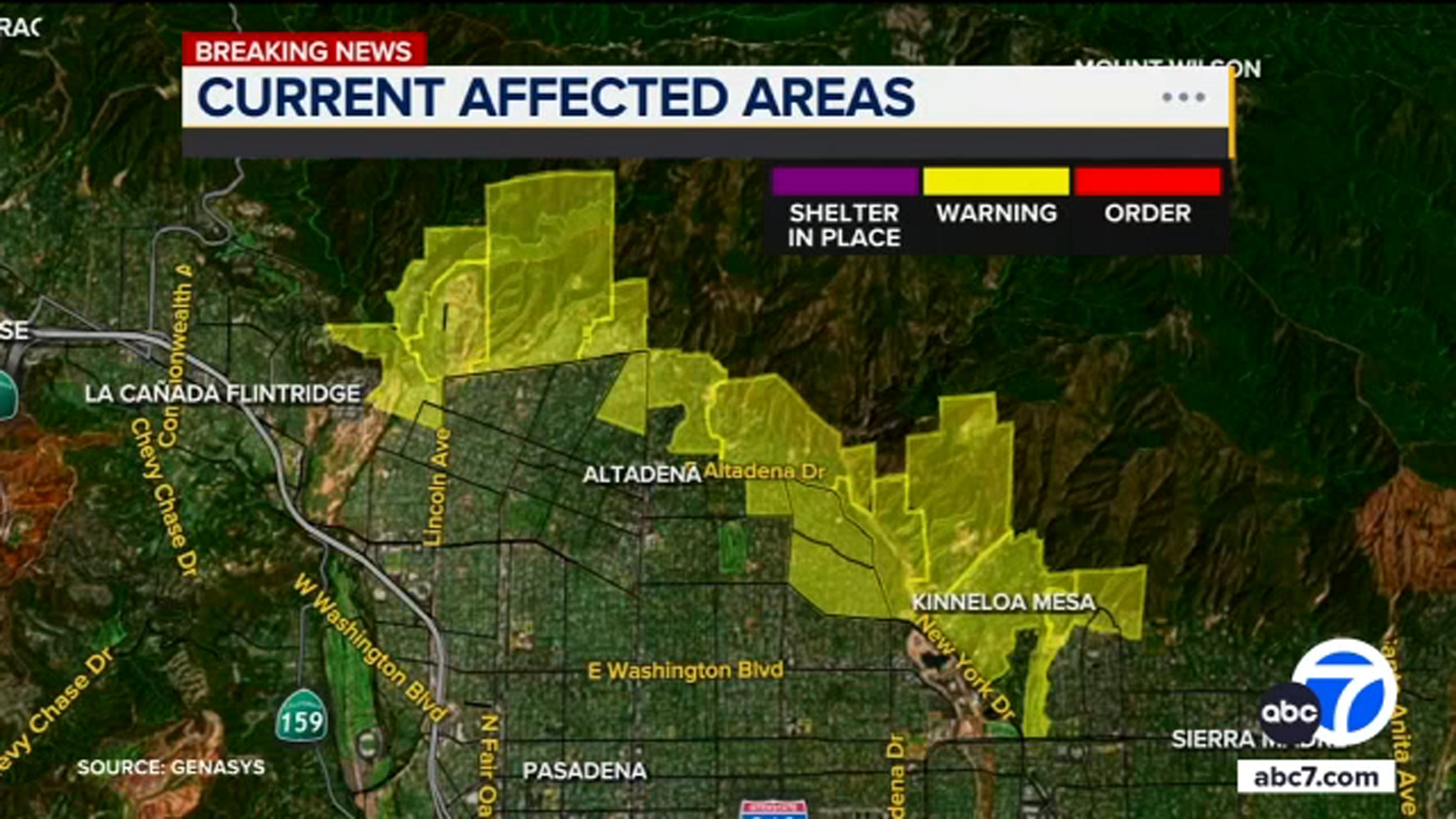 Evacuation warning issued for Eaton burn scar area ahead of storm - ABC7 Los Angeles