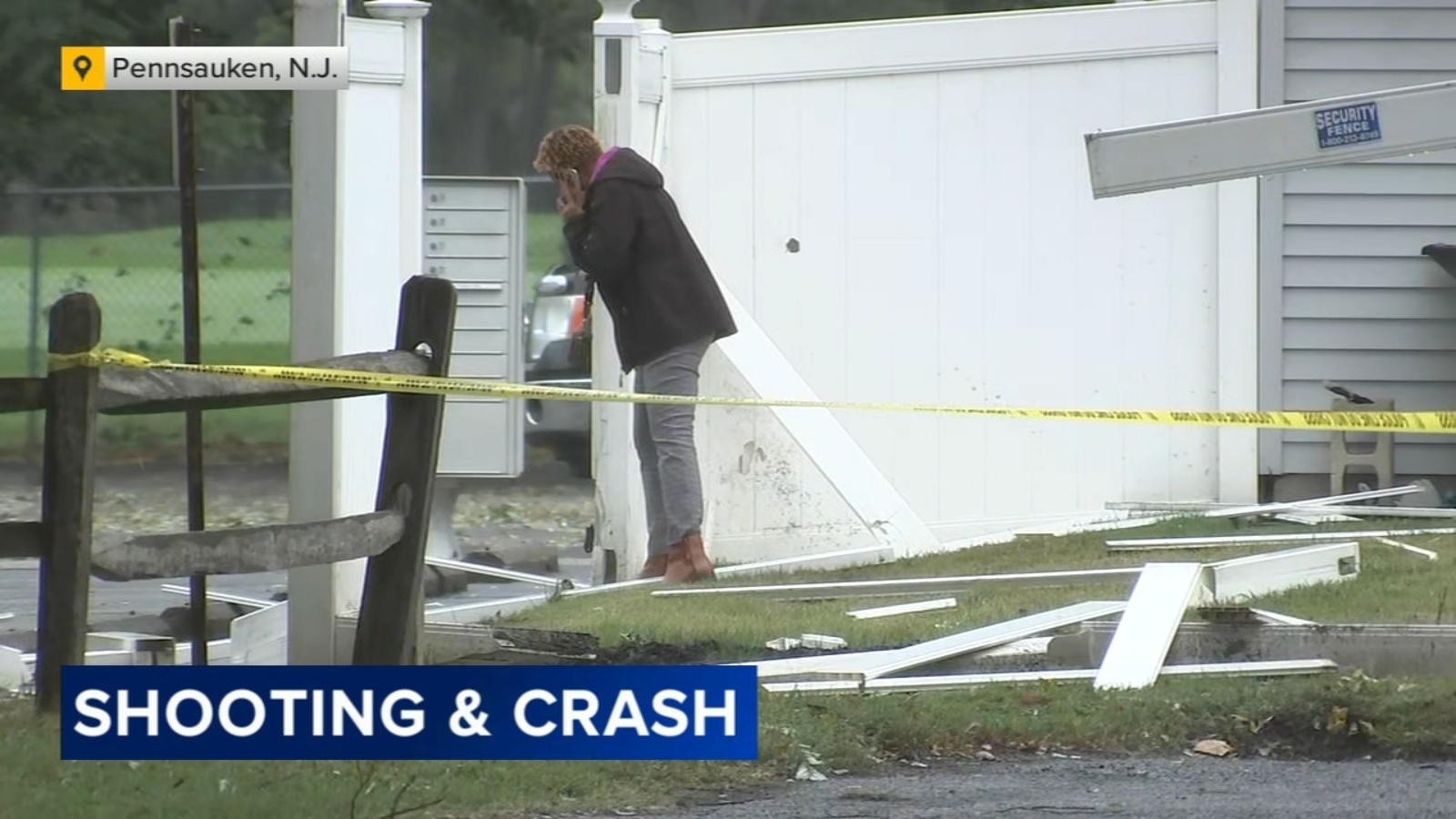 Police investigating shooting that led to vehicle crashing into ...