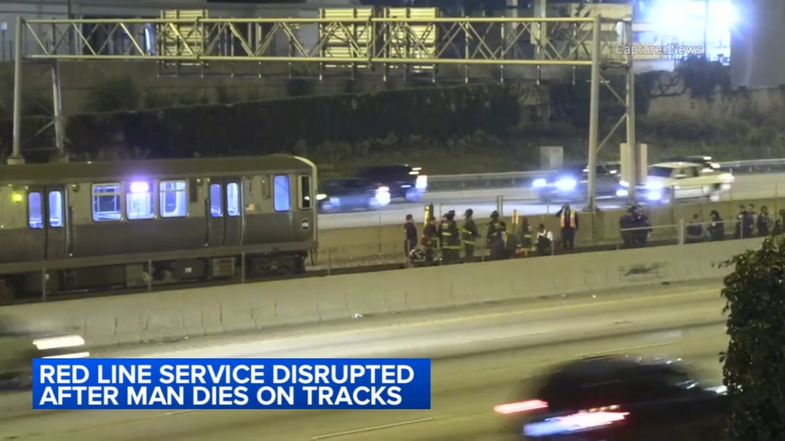 Chicago police: Man dies on tracks after forcing open doors on CTA Red ...