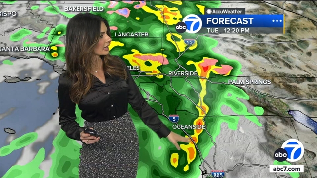 Rain not letting up yet. Here's the wet weather timeline - ABC7 Los Angeles