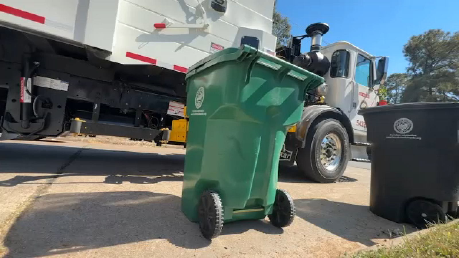 Houston Solid Waste Management unveils 50 new trucks after trash and ...