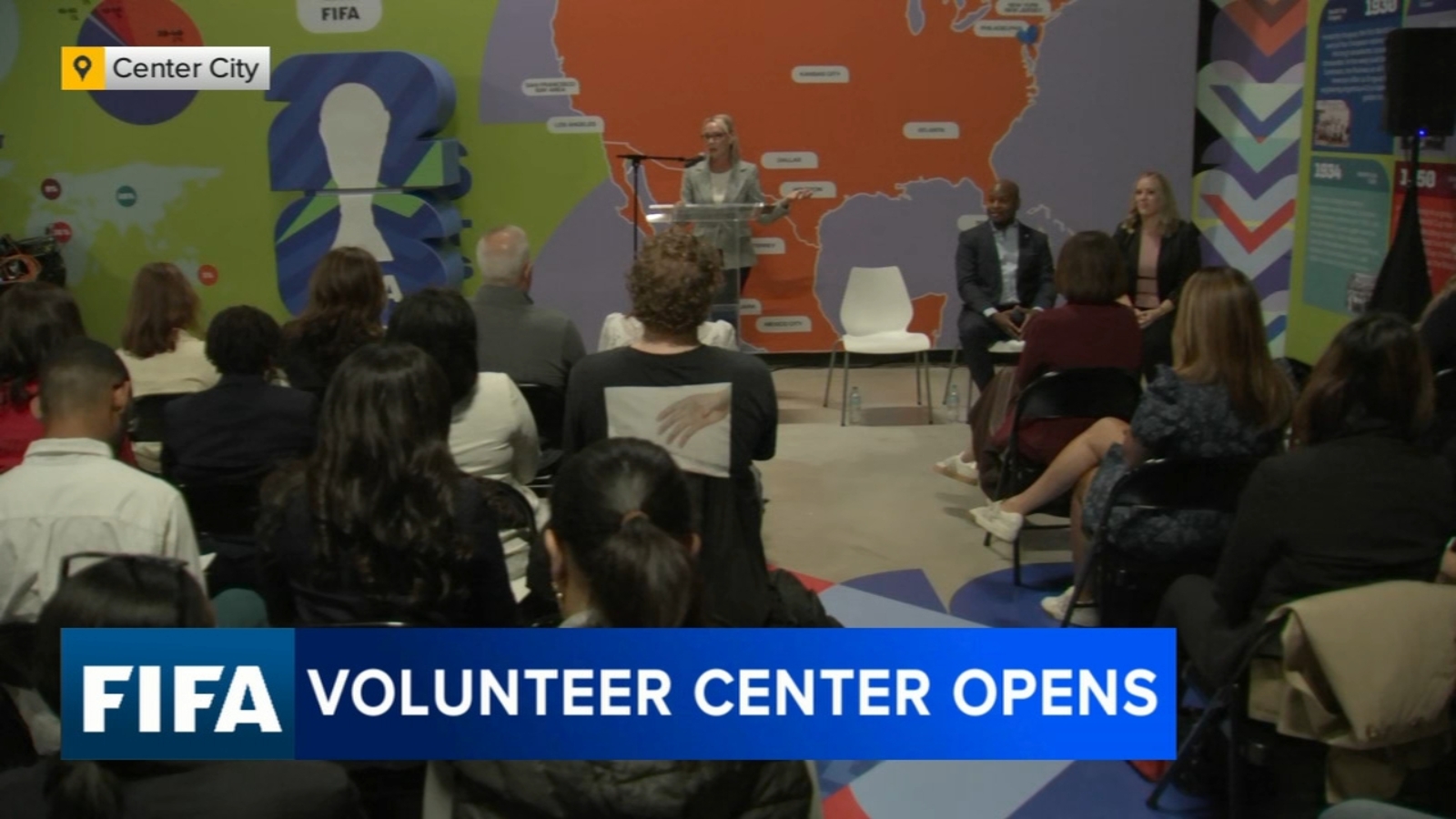 FIFA World Cup volunteer center opens in Center City Philadelphia ...