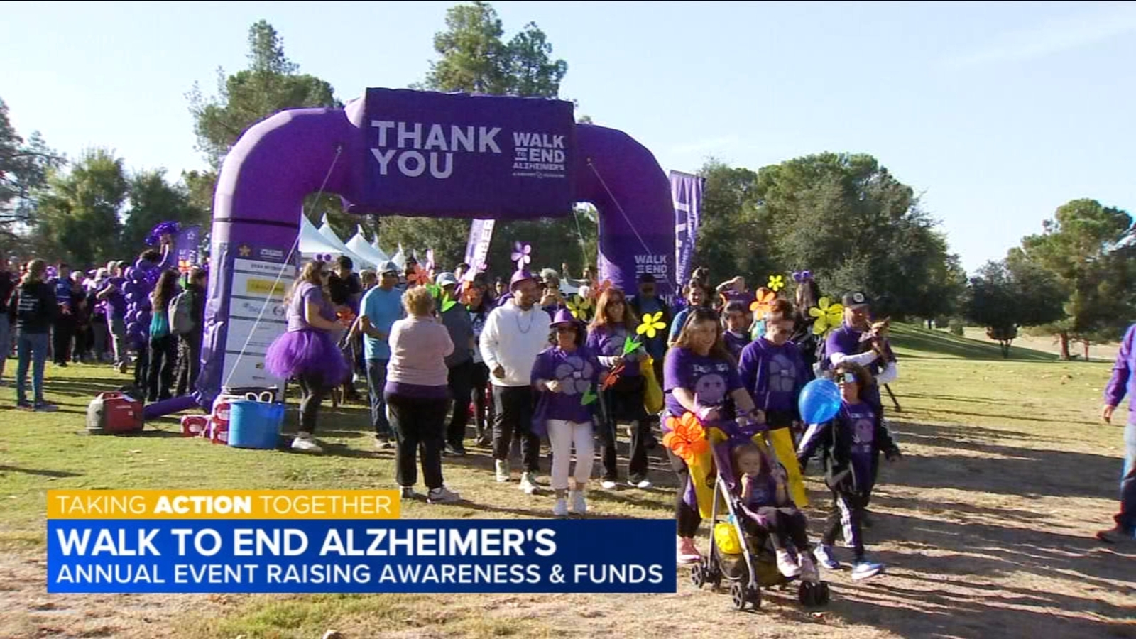 Annual Walk to End Alzheimer's in Woodward Park - ABC30 Fresno