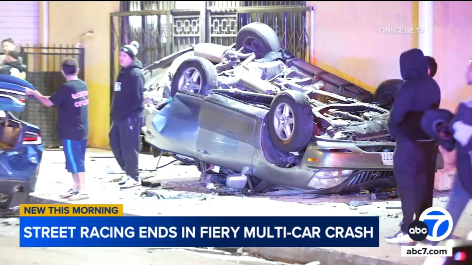 Street racing leads to 6-vehicle crash in South Gate, DUI suspect ...