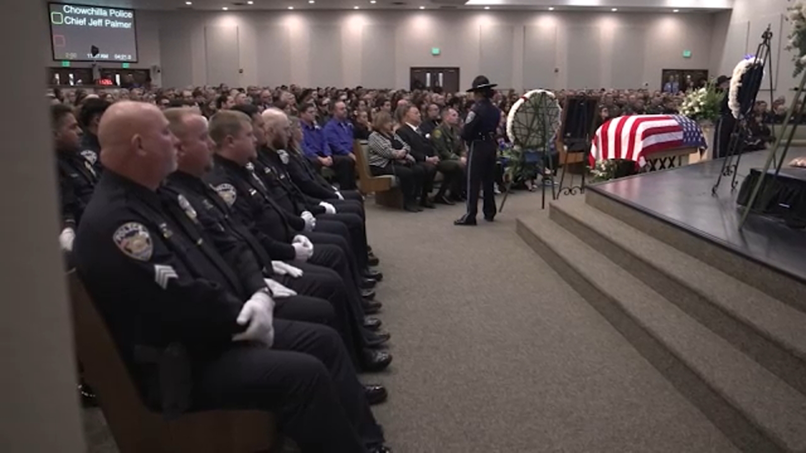 Funeral held for Chowchilla police officer killed in on-duty crash ...