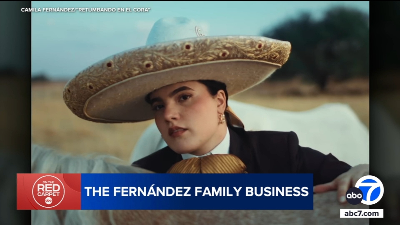 Camila Fernández carries on family legacy started by Vicente Fernández ...