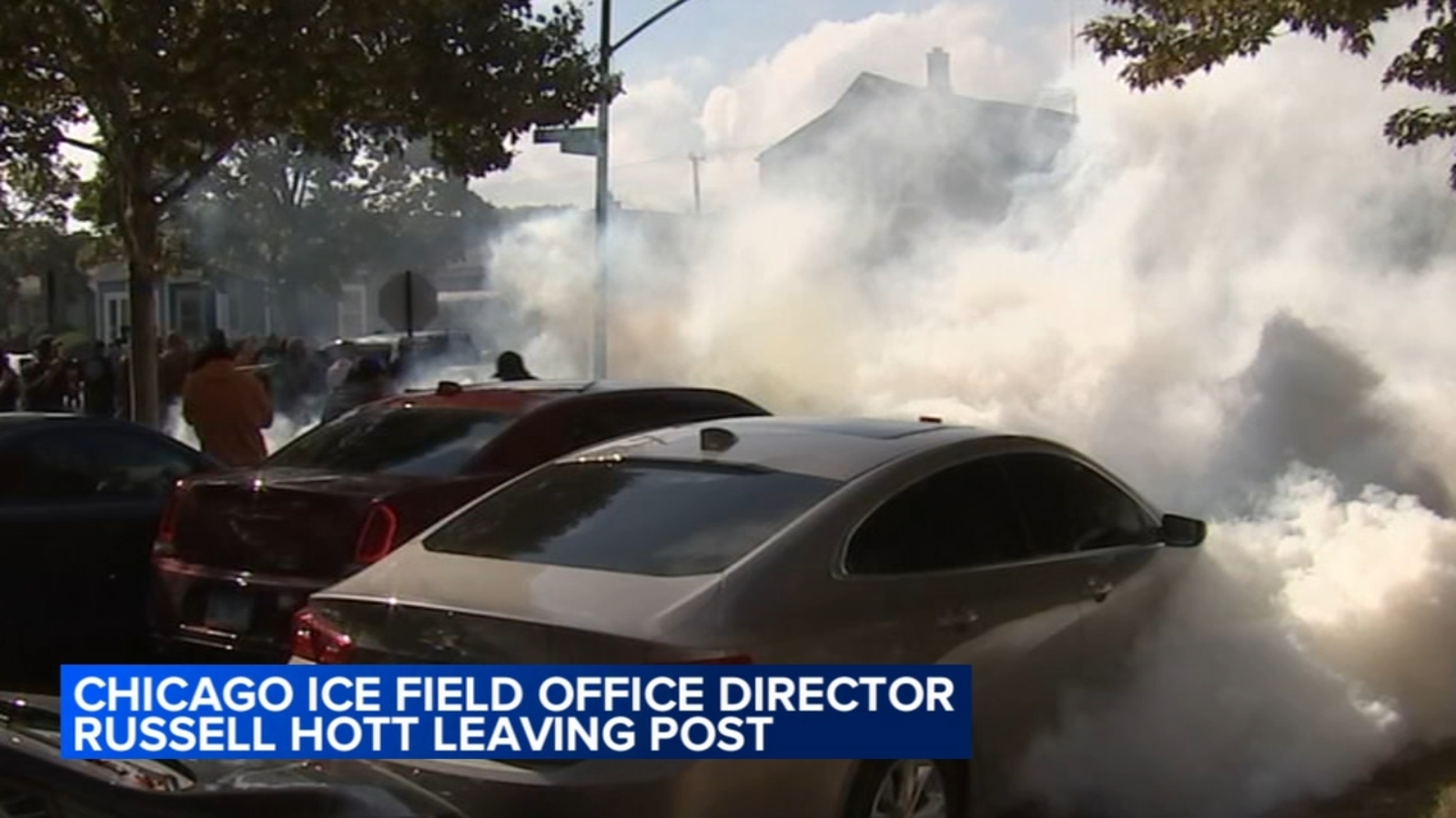 Interim head of Chicago ICE field office, Russell Hott, called to ...