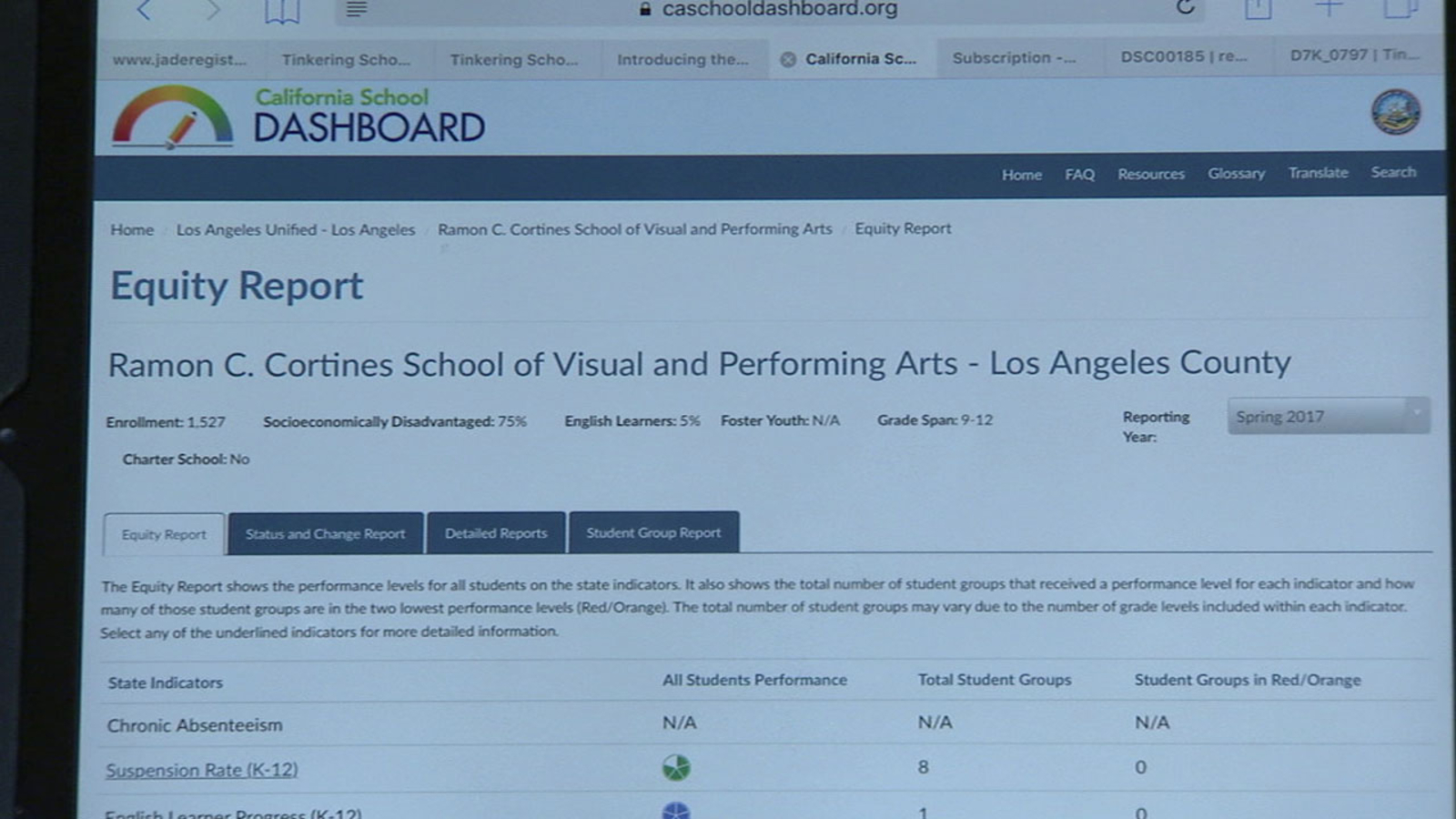 California launches new website to measure progress of schools ...