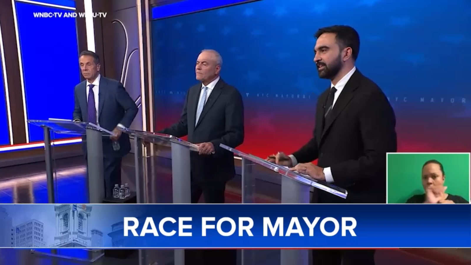 NYC mayoral race: Mamdani, Cuomo and Sliwa campaign after heated first ...