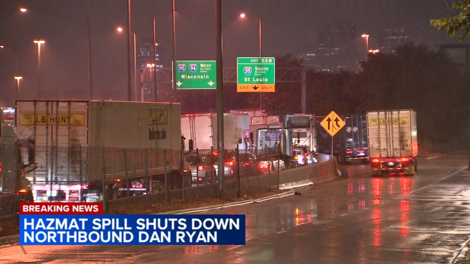 Chicago traffic, today: Hazmat spill shuts down northbound lanes of I ...