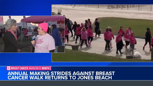 Crowds gather for annual Making Strides Against Breast Cancer walks in ...