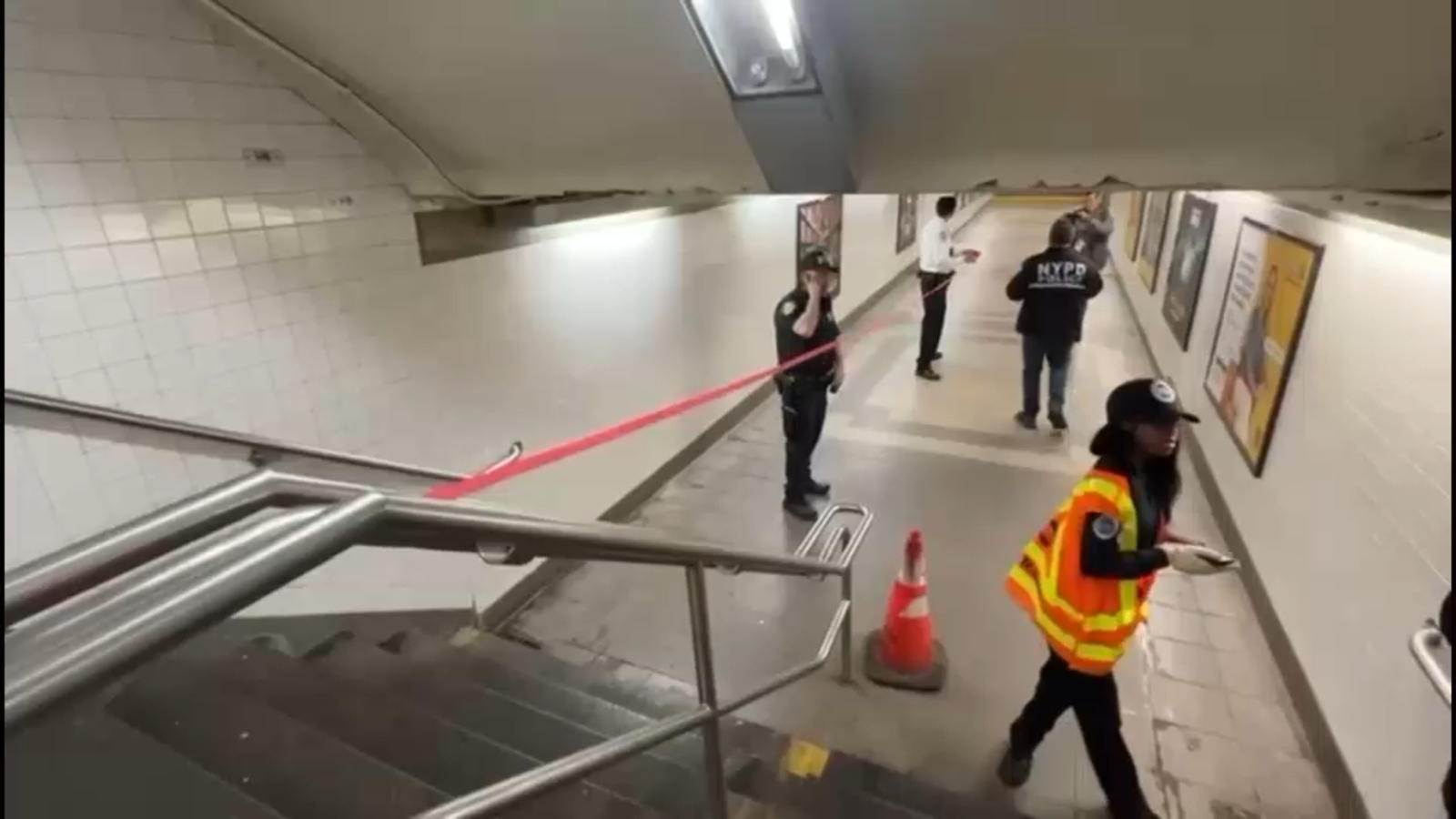 Newborn baby girl found in Penn Station subway platform wrapped in ...