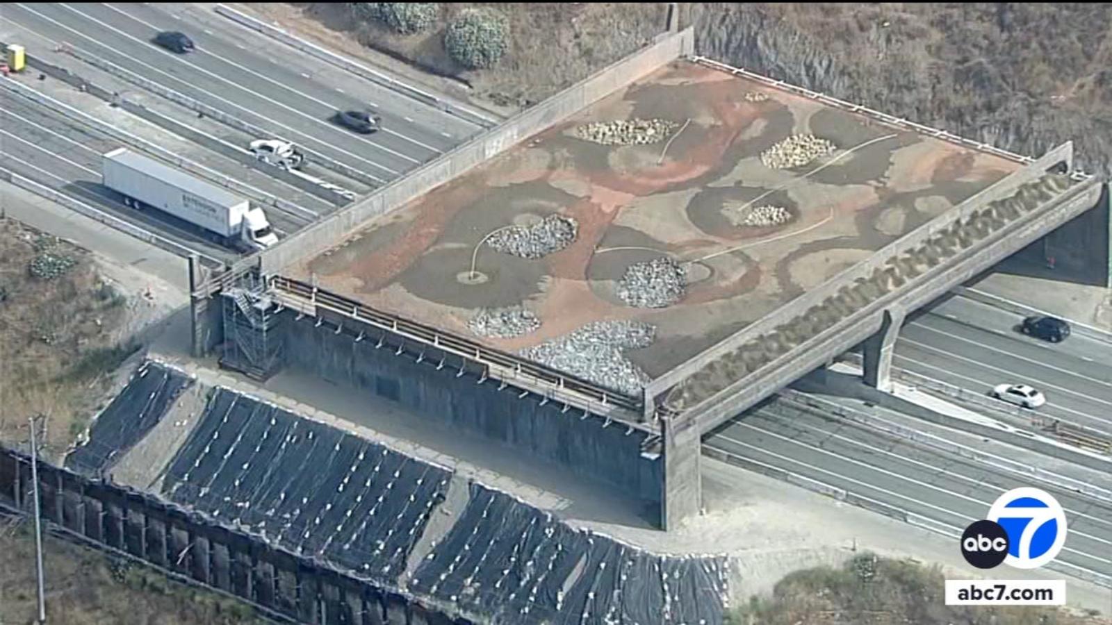 Native plants take root in next phase of wildlife crossing construction ...