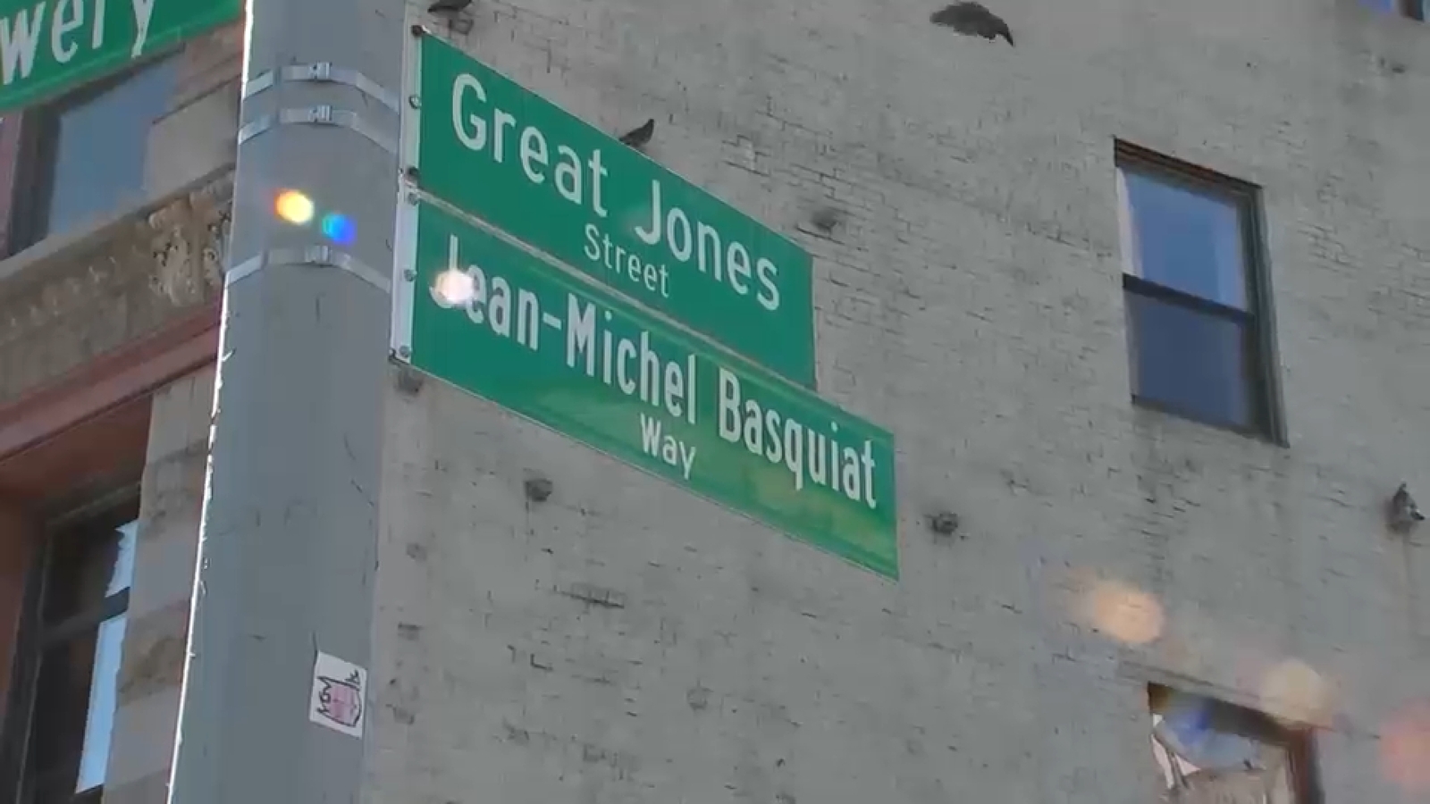 Lower Manhattan street renamed 'Jean-Michel Basquiat Way' for local ...