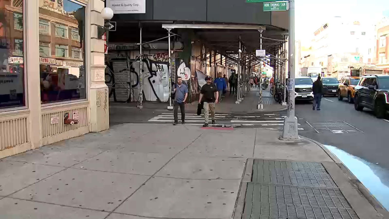 Quiet Canal Street without illegal vendors day after ICE crackdown in ...