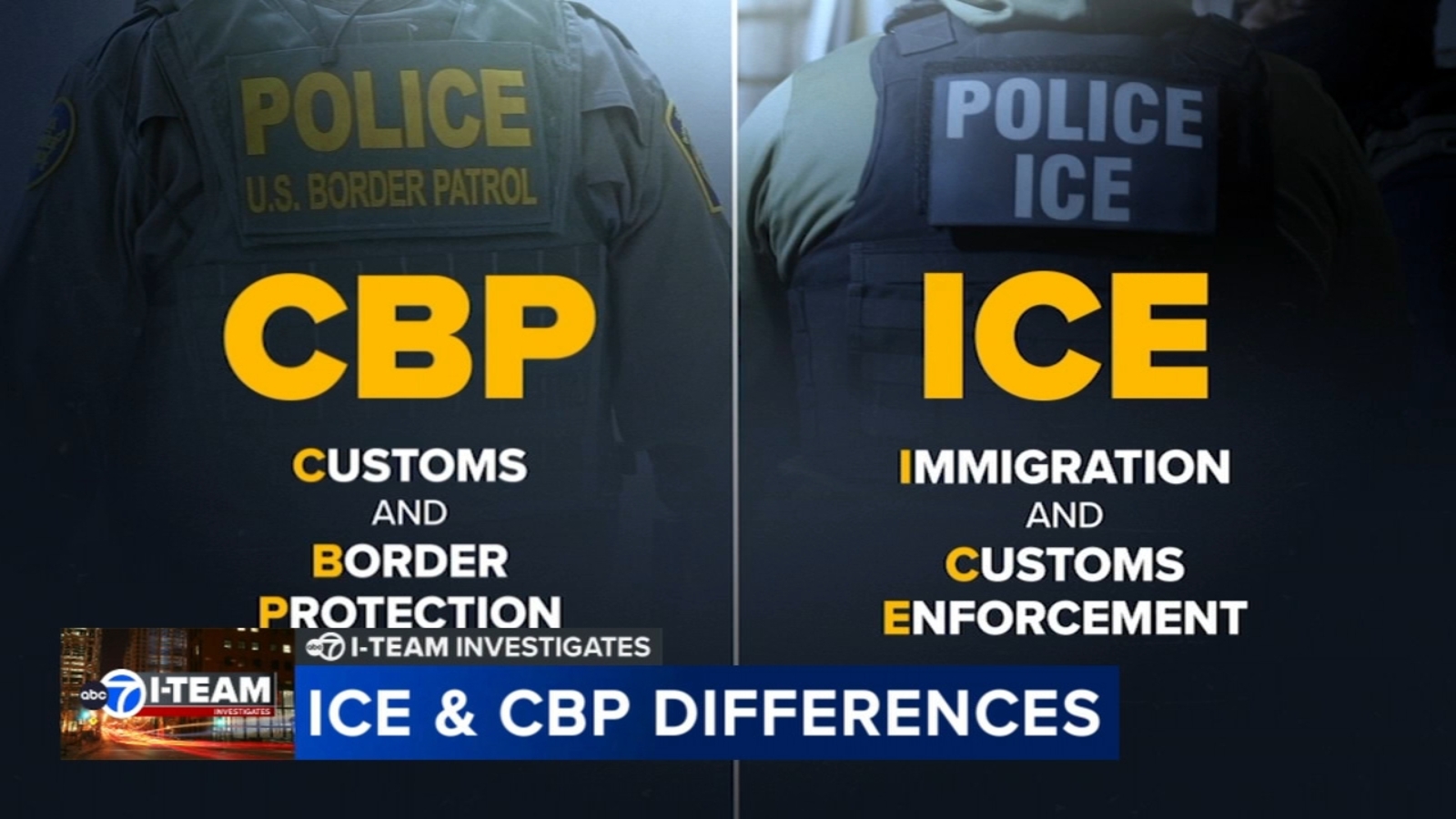 Department of Homeland Security draws contrast between ICE and Border ...