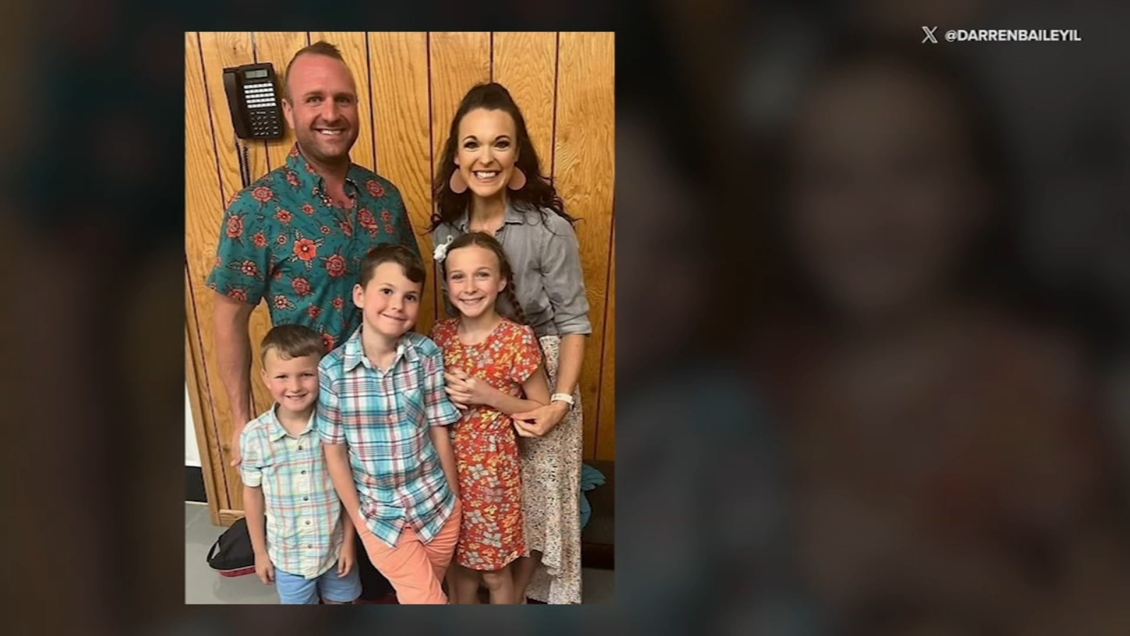 Illinois GOP governor candidate Darren Bailey's son, daughter-in-law ...