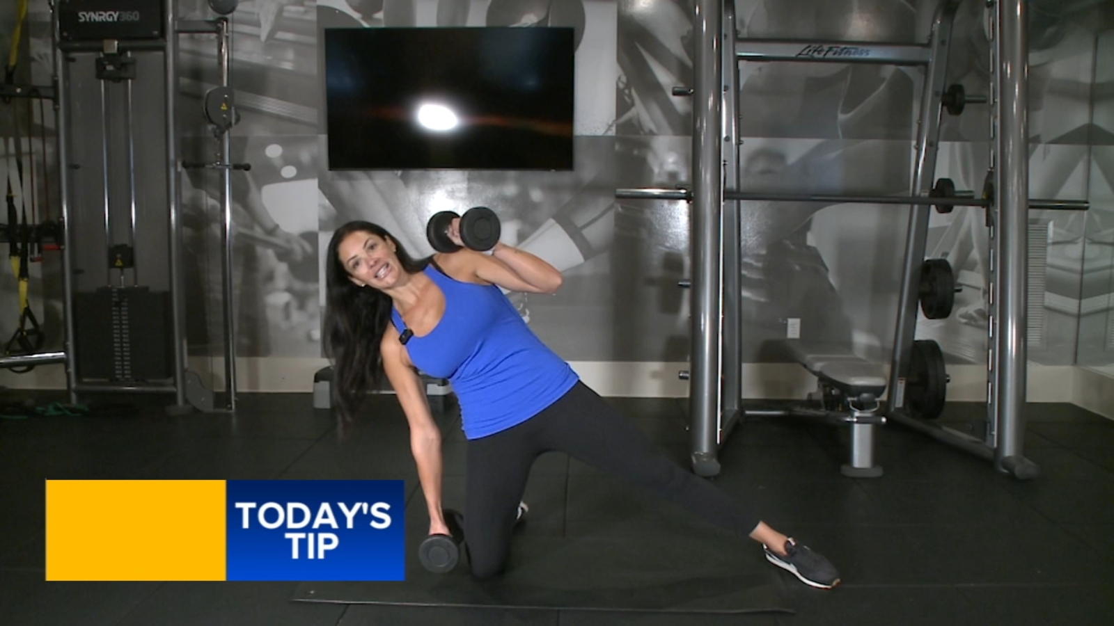 Leaning shoulder press - Today's Tip - 6abc Philadelphia