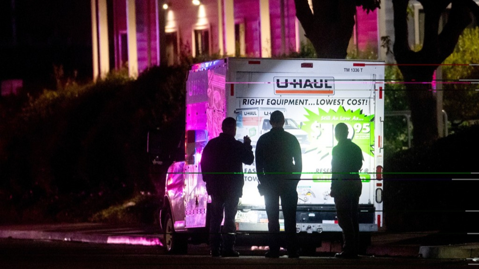 2 injured after shots fired at U-Haul truck backing into US Coast Guard ...