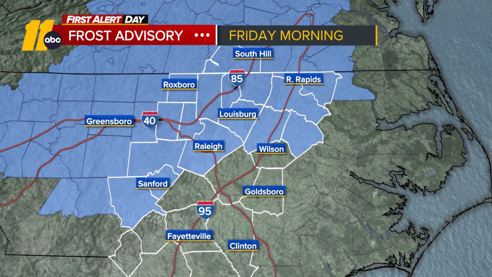 NC Weather Forecast for Raleigh, Durham and Fayetteville, North ...