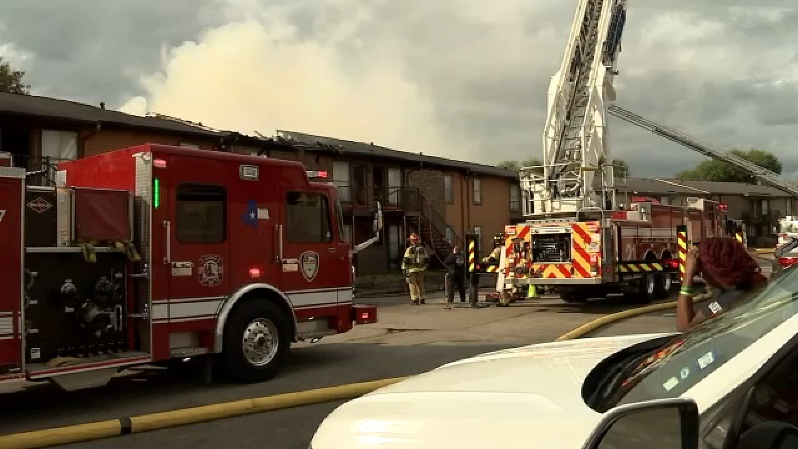 No injuries reported after fire in apartment along I-610 South Loop at ...
