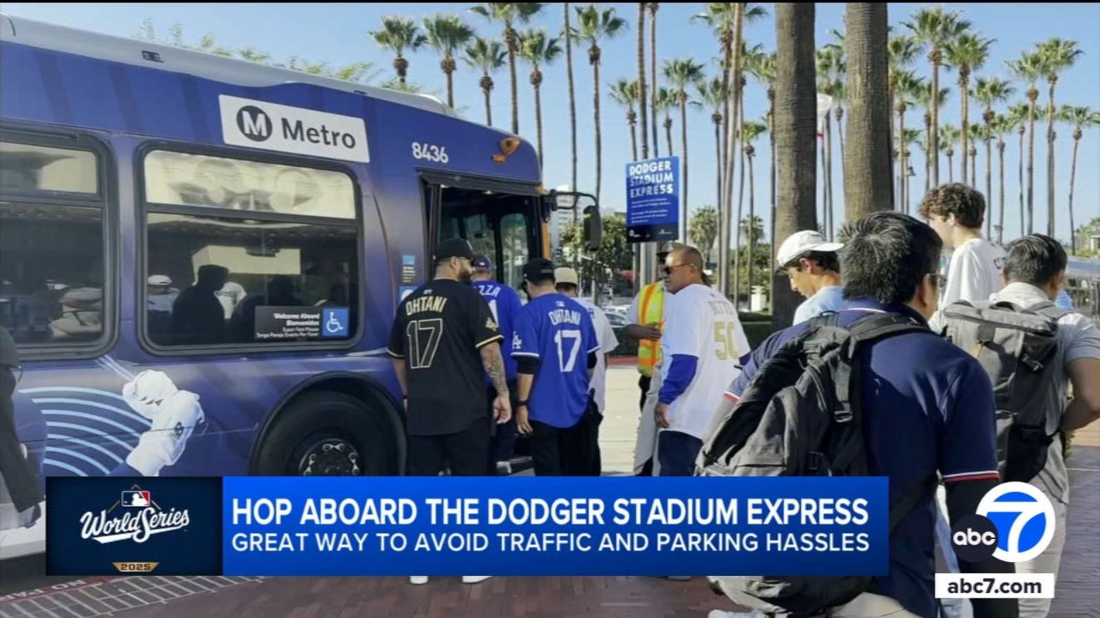 World Series: Going to Game 3? Dodger Stadium Express from Union ...