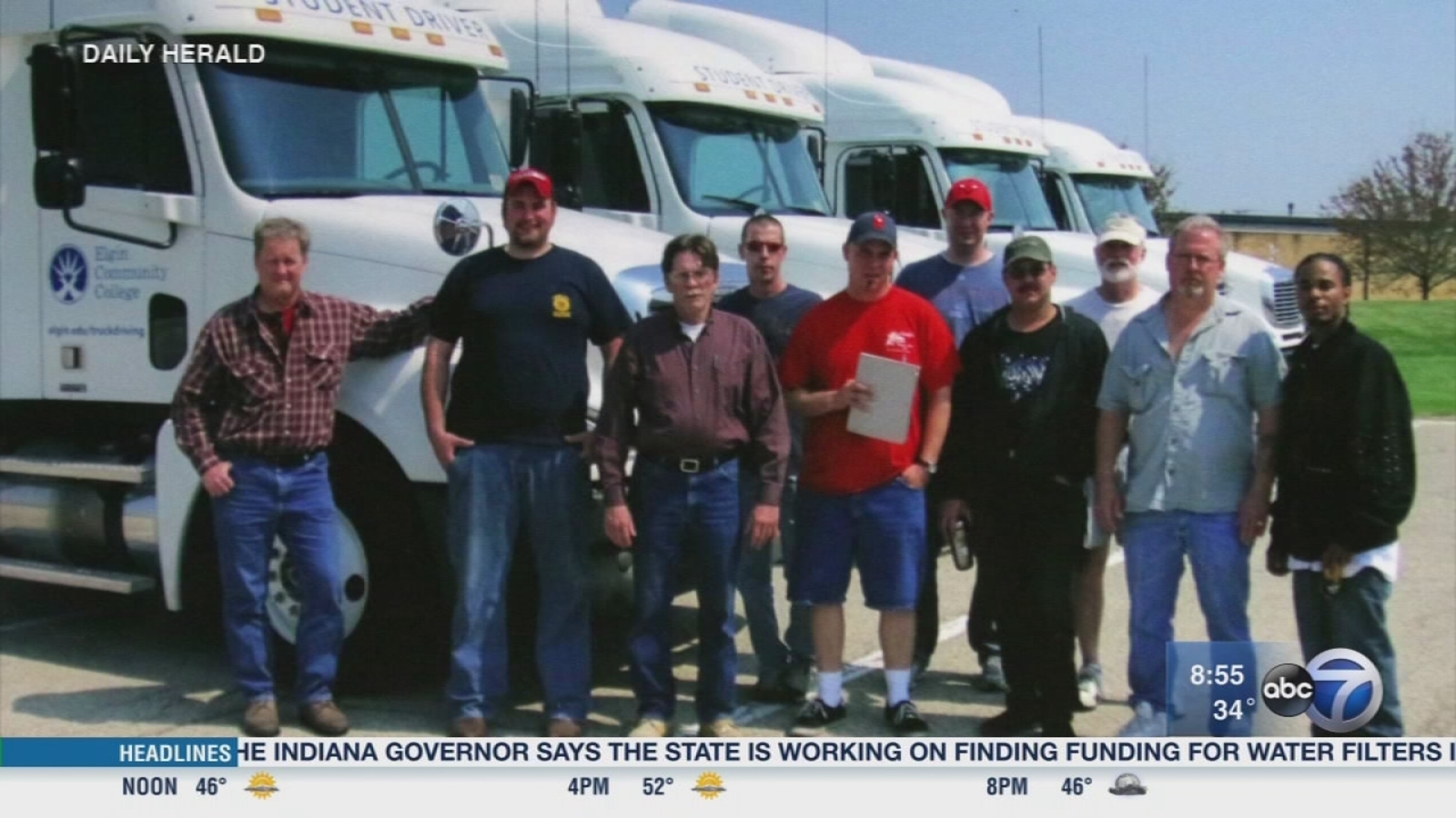 Daily Herald: Elgin Community College's truck driving program - ABC7 ...
