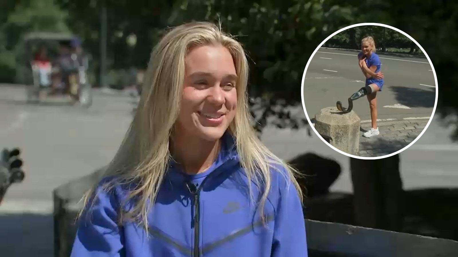 Competitive swimmer running 2025 TCS NYC Marathon after surviving shark ...