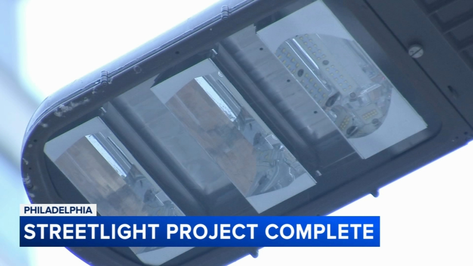Philadelphia streetlight project complete amid effort to revamp 130K ...
