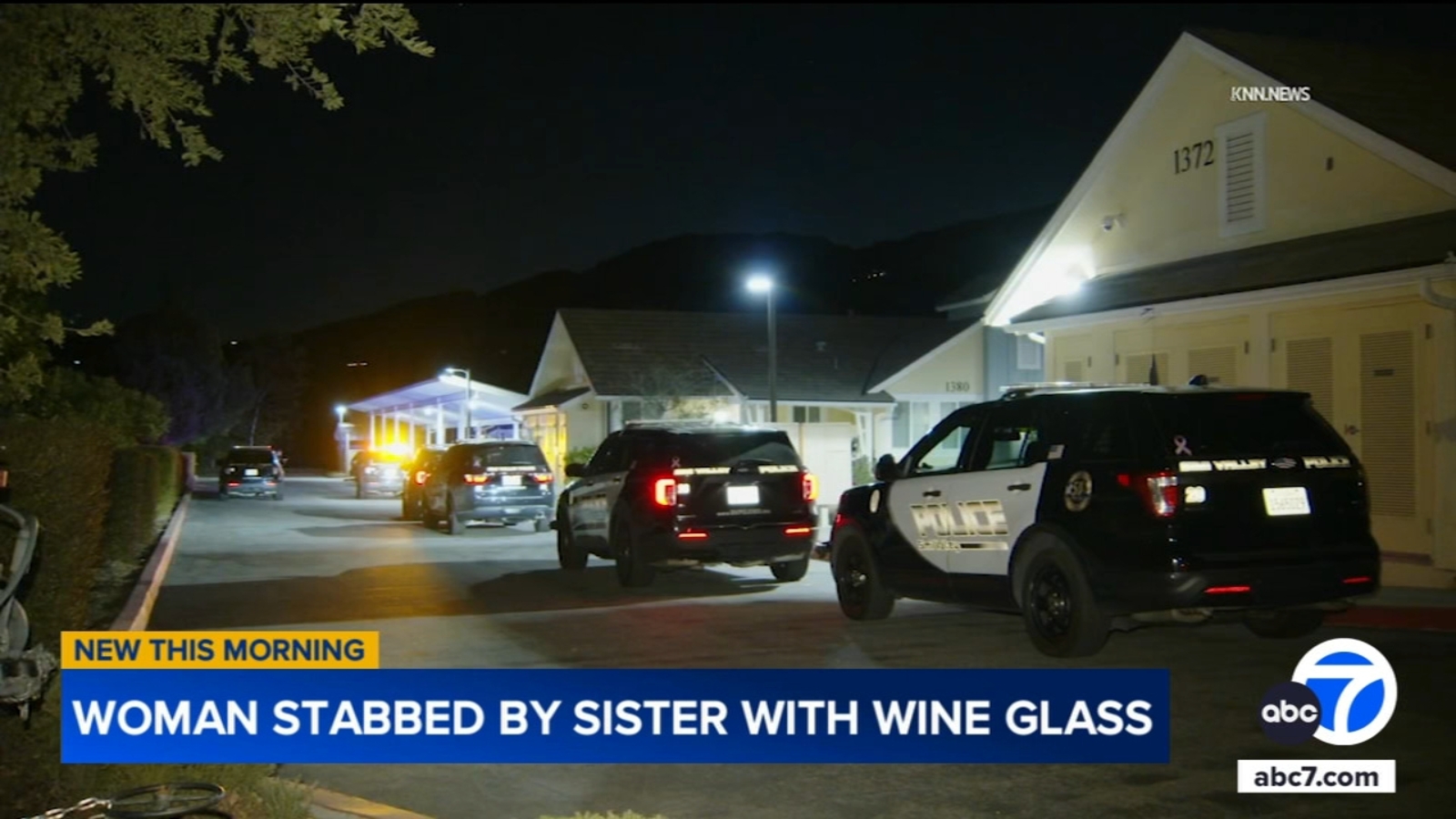 Woman allegedly stabbed by sister with wine glass in Simi Valley ...