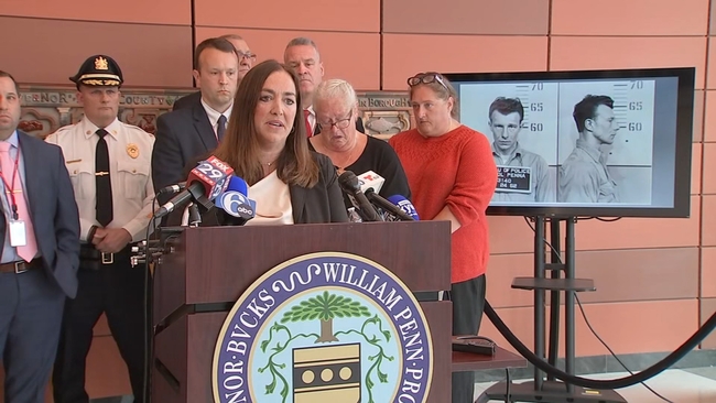 Bucks County officials announced update in decades-old cold case murder of 9-year-old Carol Ann ...