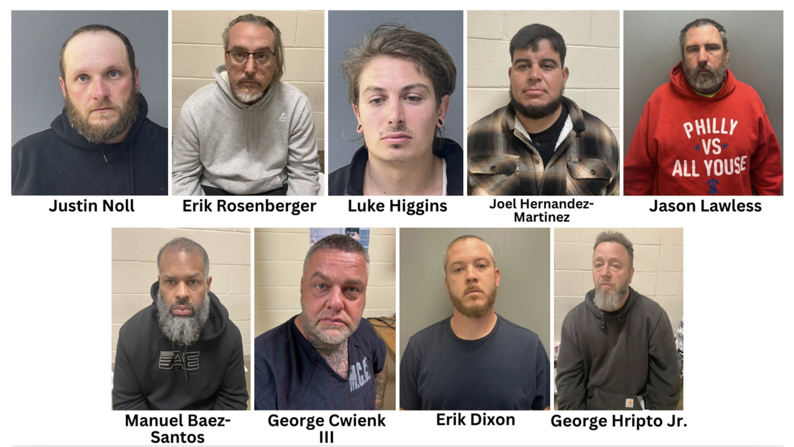9 Pagans motorcycle gang members arrested for shooting outside Wawa in ...