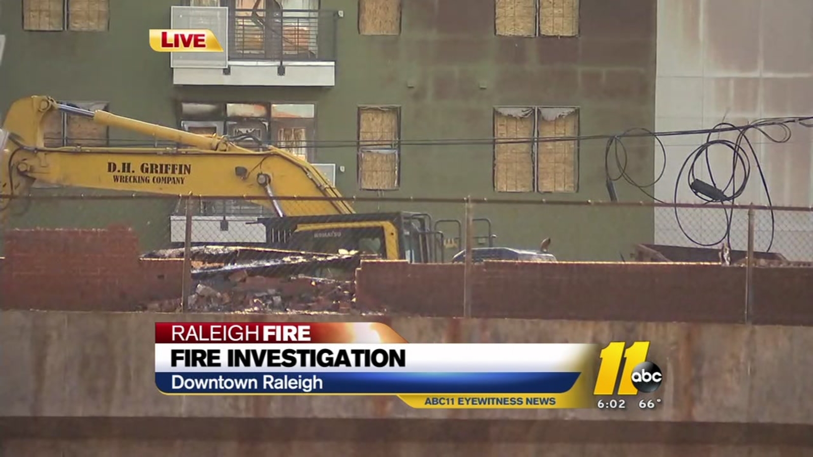Finding cause of downtown Raleigh fire a 'tough investigation' - ABC11 ...