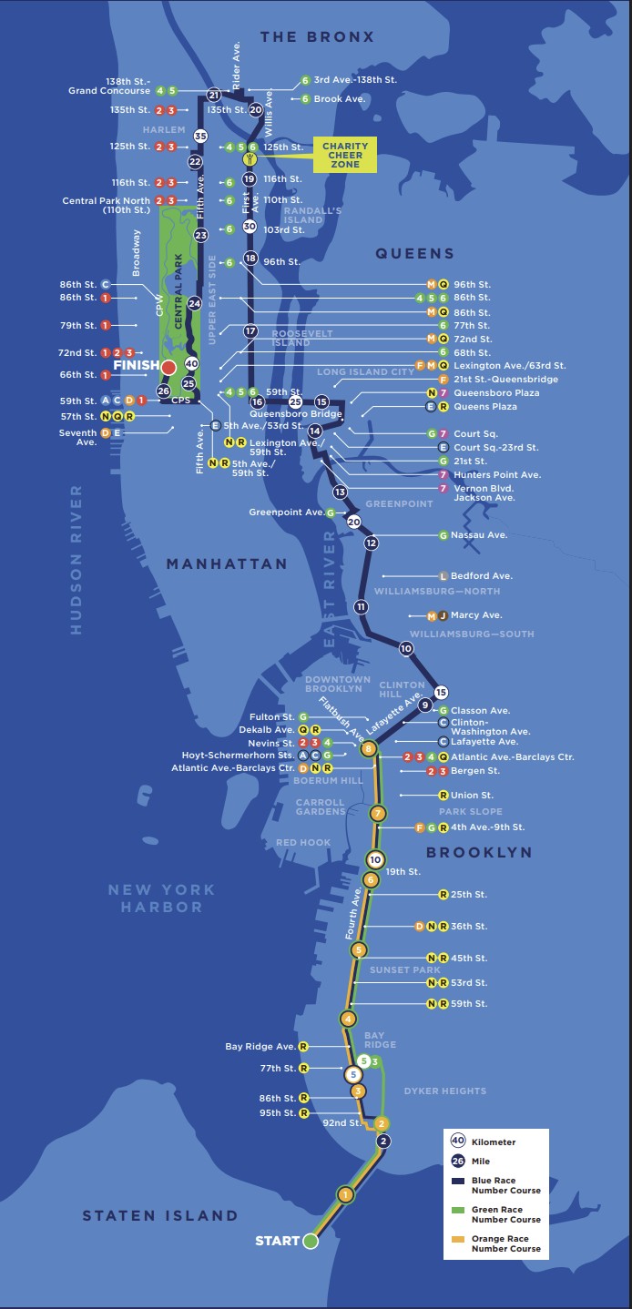 How to track runners in the TCS New York City Marathon - ABC7 New York