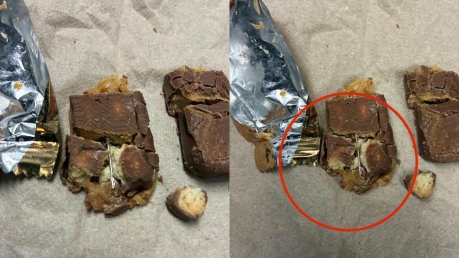 Police warn that multiple needles were found in 2025 Halloween candy in ...
