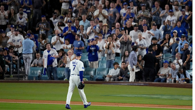 AIR7 aerials show massive crowds in DTLA for Dodgers celebration - ABC7 ...