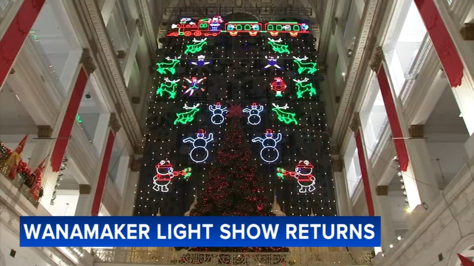 Philadelphia's historic Wanamaker Light Show and Dickens Village saved ...