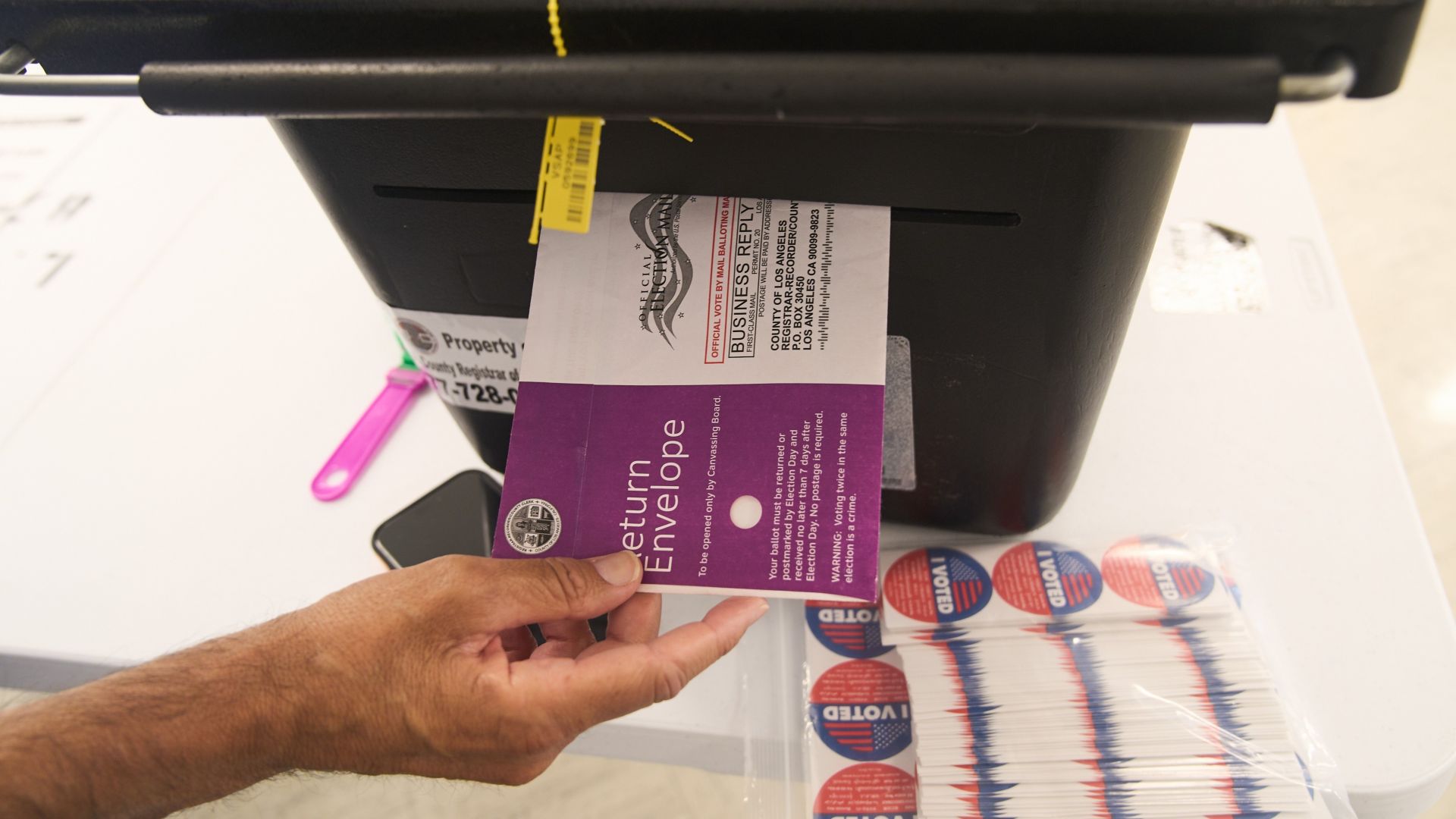 Vote-by-mail ballots returned so far for California Prop 50 special ...