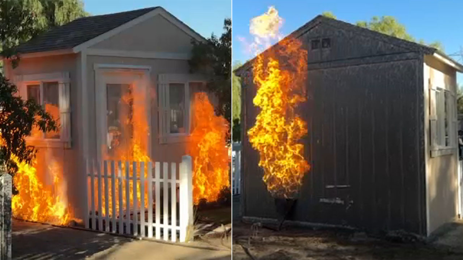 Canadian company Altek Advanced Materials' new Wildfire Guardian gel spray gives 90% fire ...