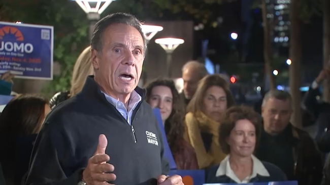 Cuomo shrugs off day-before-the-election endorsement from President ...