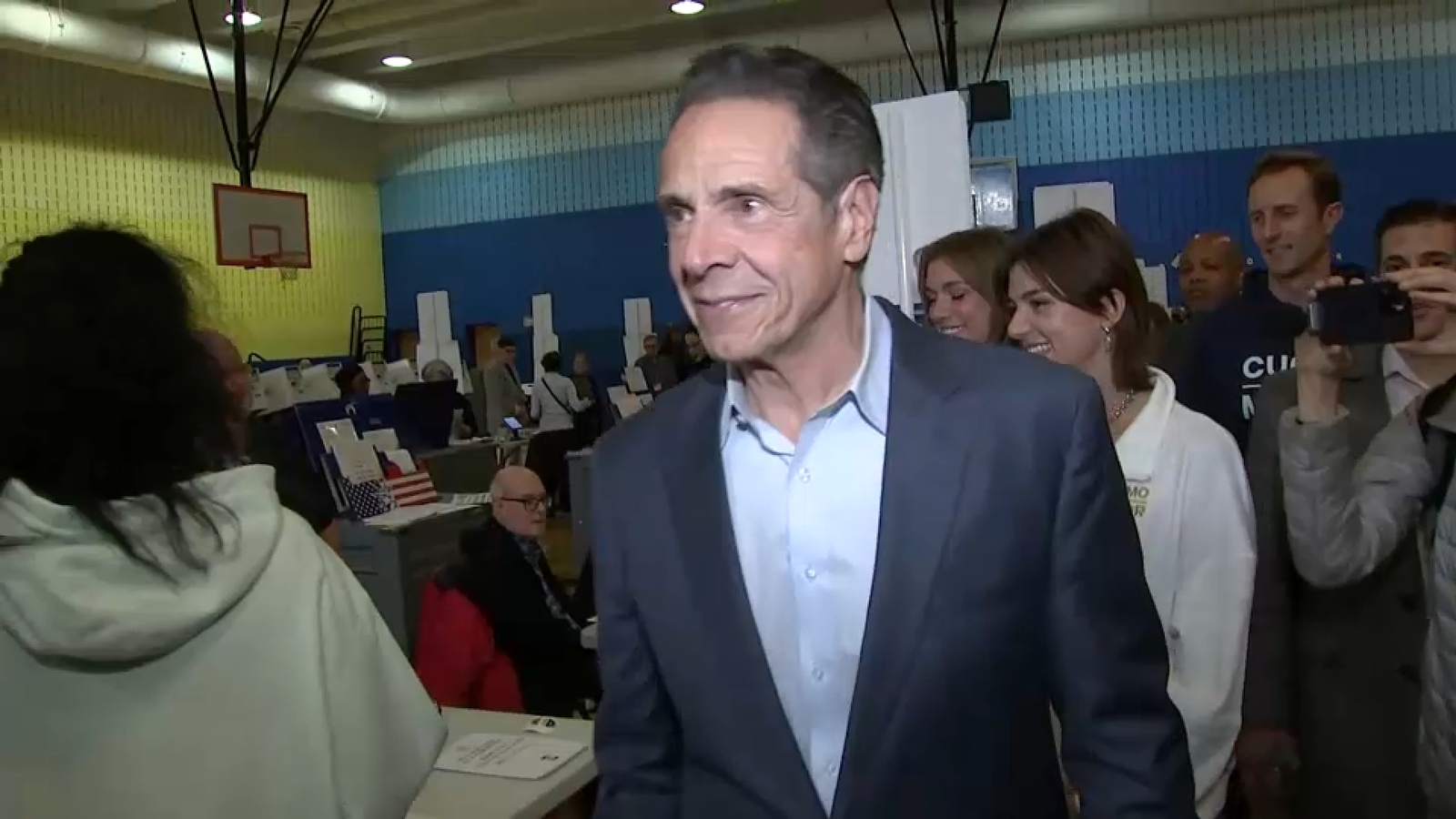 Former Governor Andrew Cuomo votes in NYC mayoral election - ABC7 New York