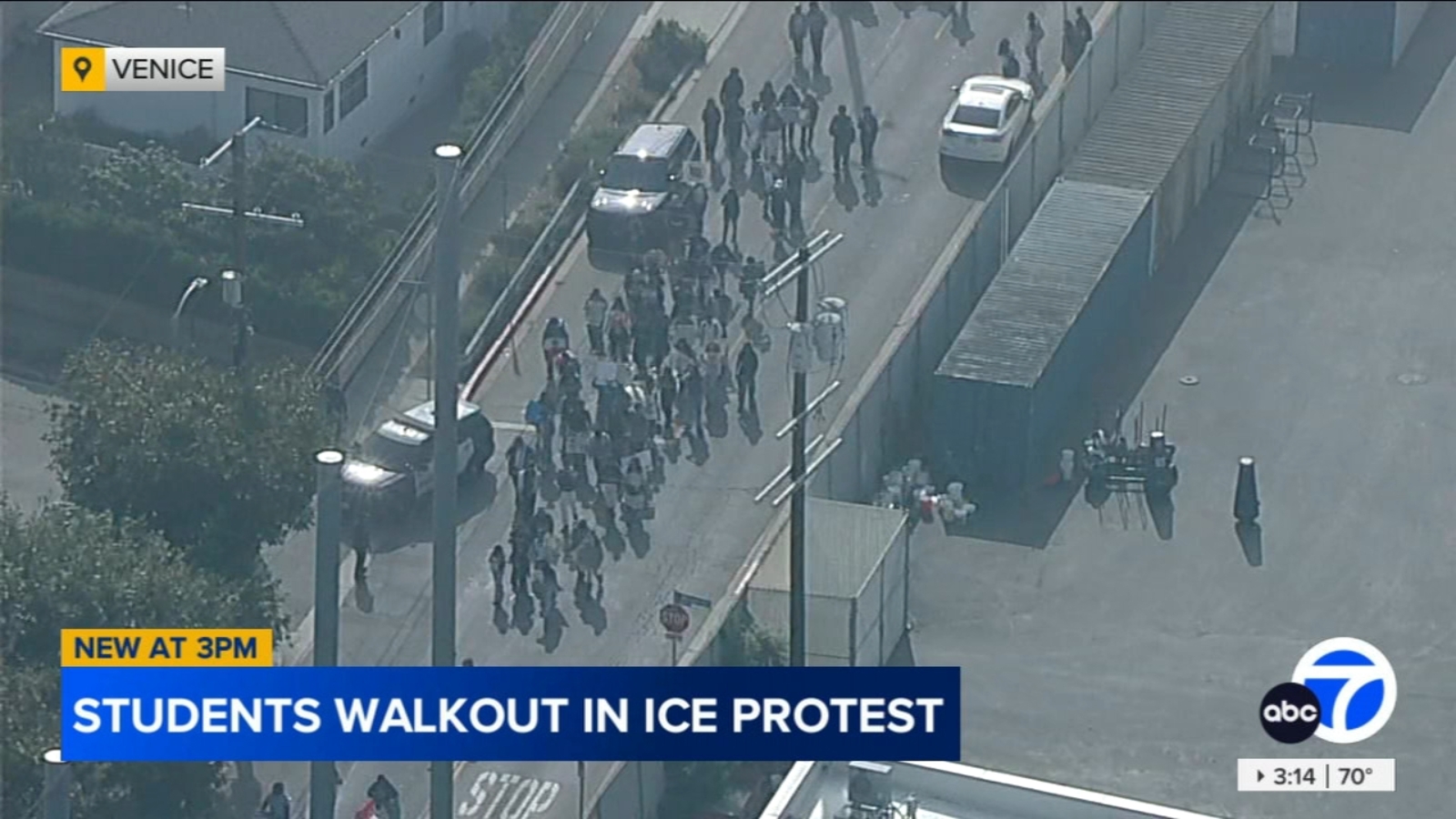 About 200 students Venice High School students join walkout to protest ...