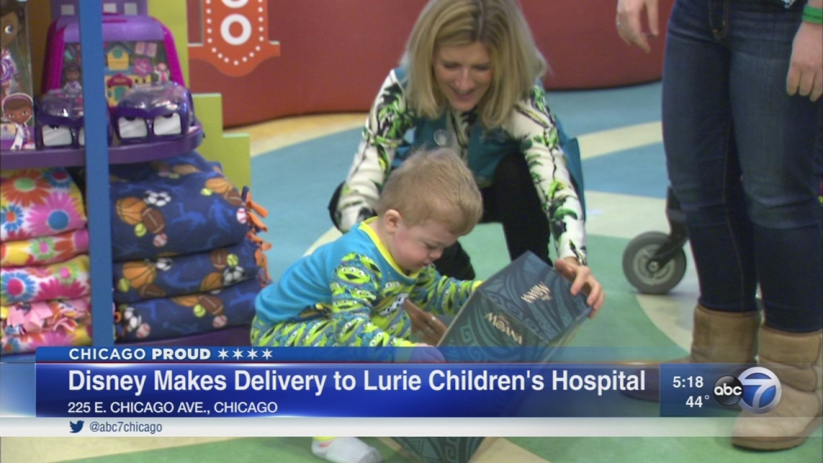 Disney delivers care packages to kids at Lurie Children's Hospital ...