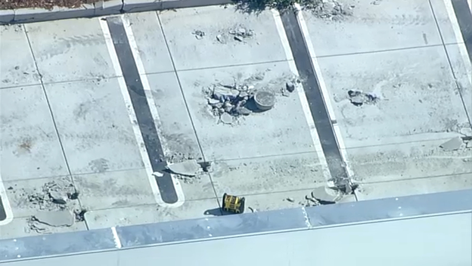 Subcontractor allegedly tears up new Orange County parking lot over ...