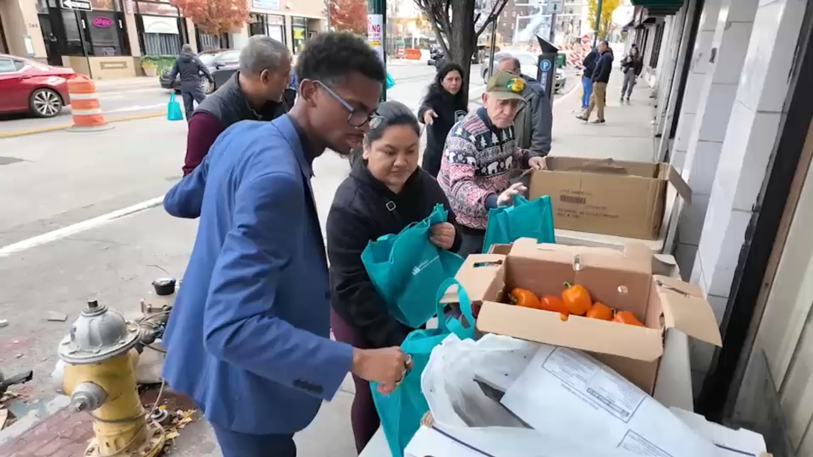 United Community Center of Westchester forced to set up outside after ...